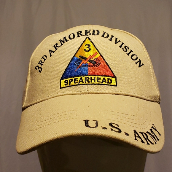 Accessories | Military Us Army 3rd Armored Division Hat | Poshmark